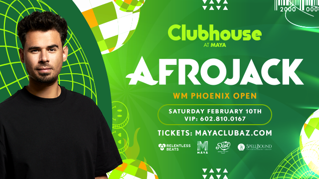 Afrojack Tickets at Maya Day Club in Scottsdale by RHG | Tixr
