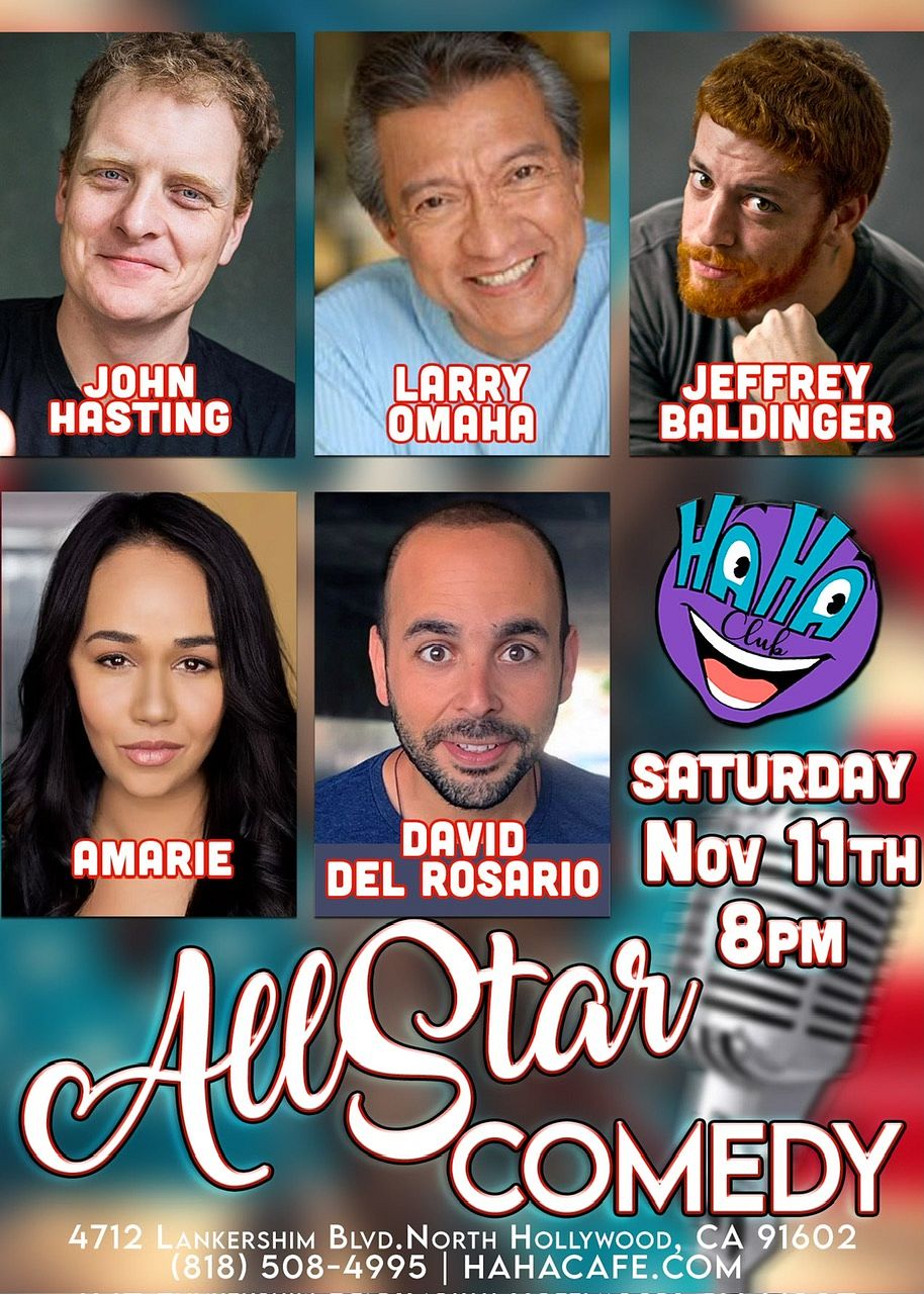 ALL STAR COMEDY Tickets at Ha Ha Comedy Club in Los Angeles by Haha ...