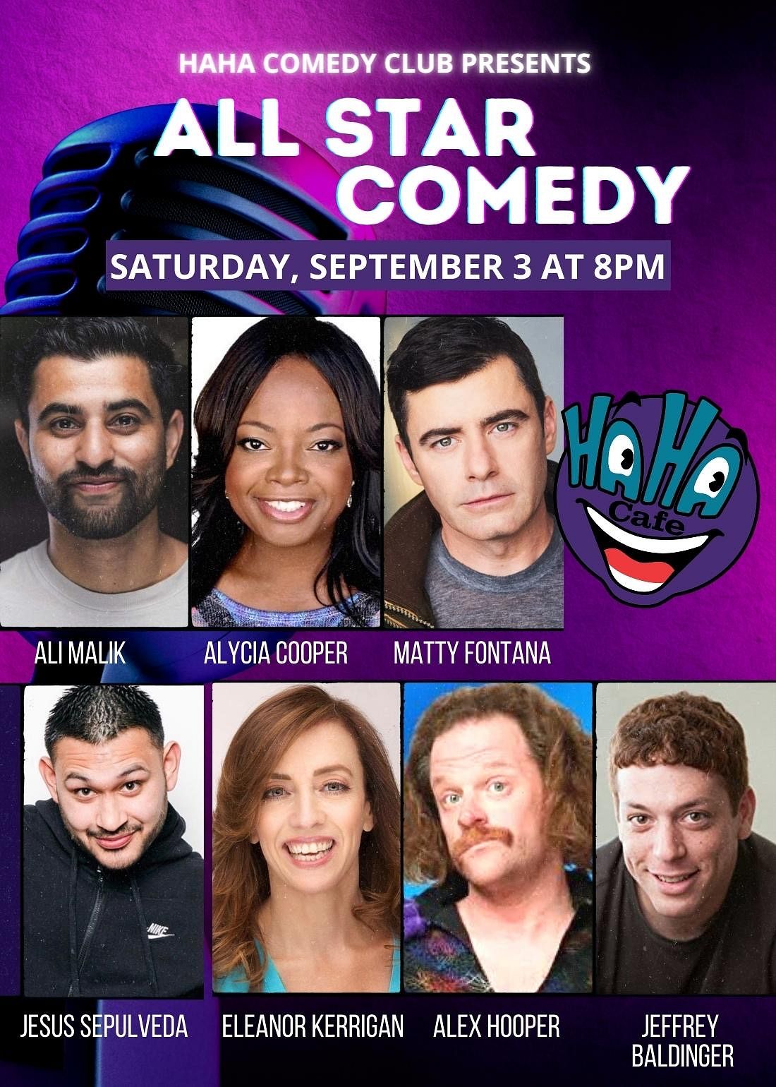 ALL STAR COMEDY Tickets at Ha Ha Comedy Club in Los Angeles by Haha Comedy Club | Tixr