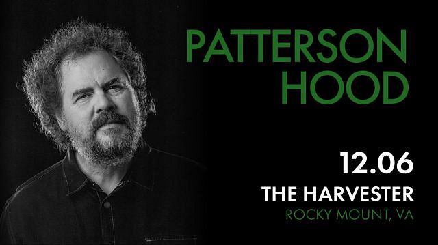 Patterson Hood (of Drive-By Truckers) Tickets at The Harvester Performance Center in Rocky Mount ...