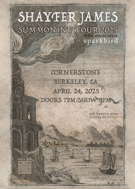 Shayfer James - Summoning Tour 2025 Tickets at Cornerstone in Berkeley ...