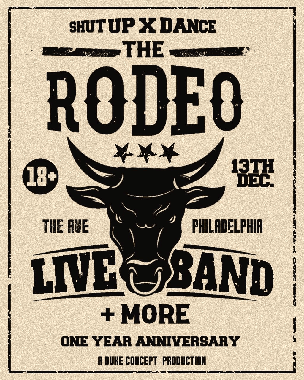 Shut Up & Dance Tickets at The Ave Live in Philadelphia by Unlocked ...