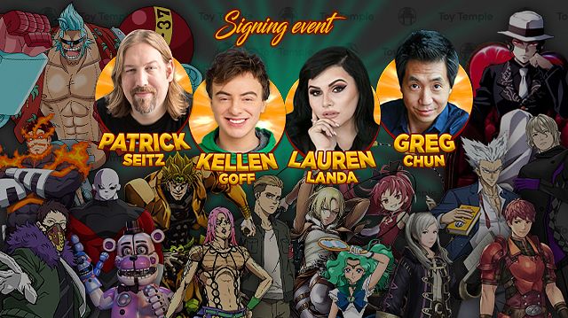Signing Event with Patrick, Kellen, Lauren & Greg! Tickets at Toy ...