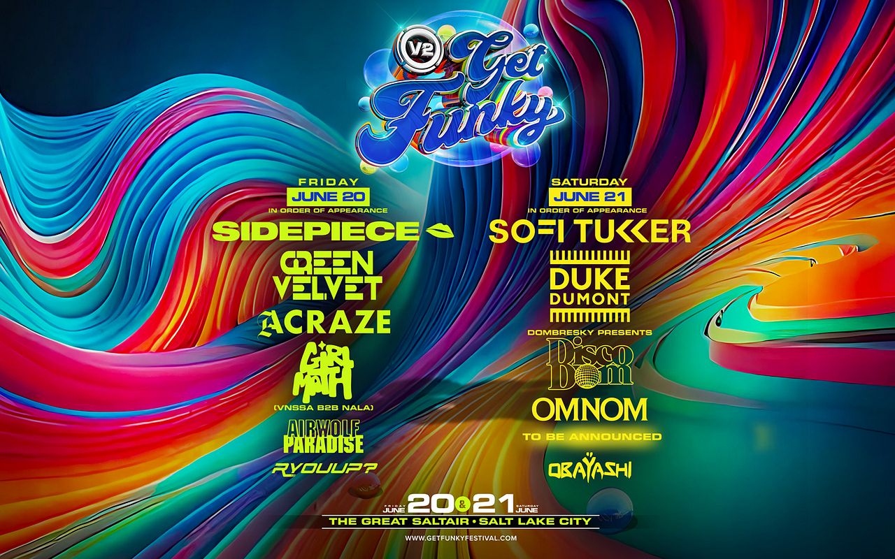 Get Funky 2025 - Payment Plans Tickets at The Great Saltair in Magna by ...