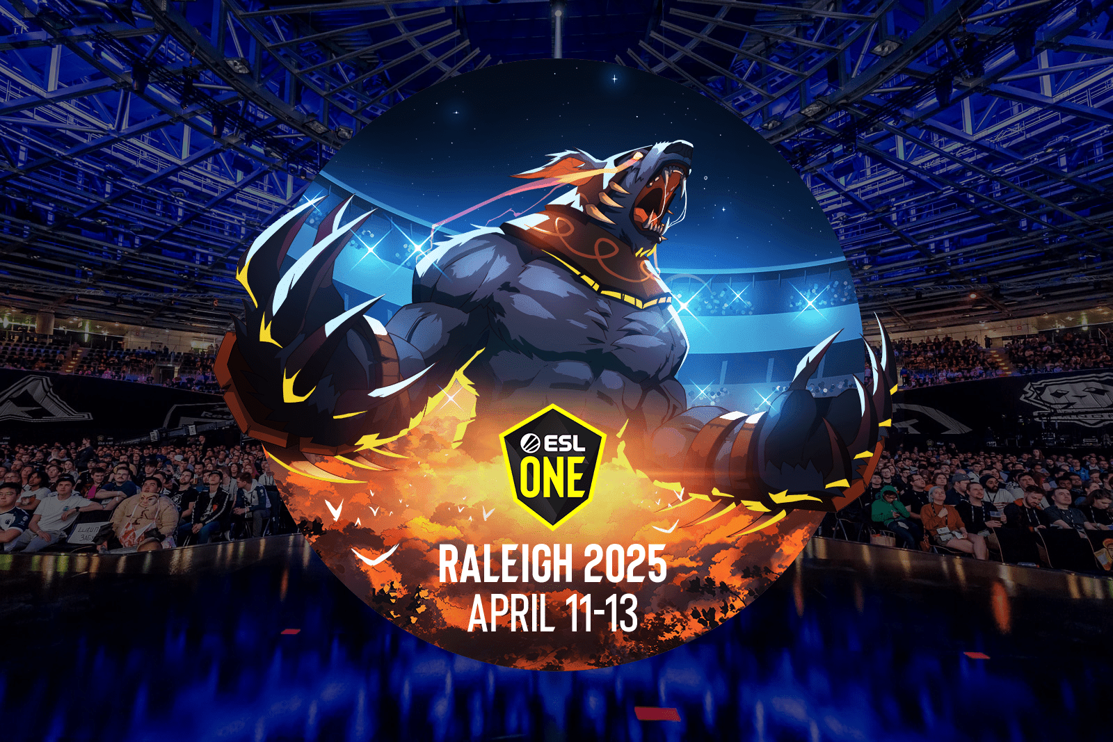 ESL One Raleigh 2025 Tickets at Raleigh Convention Center in Raleigh by ESL US | Tixr