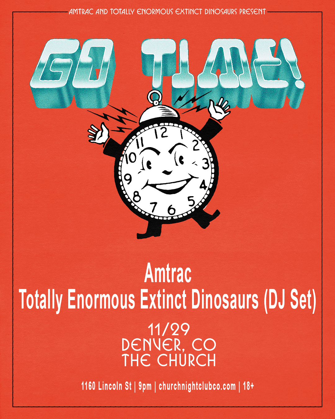 Go Time! Amtrac + TEED (DJ Set) Tickets at The Church Nightclub in ...