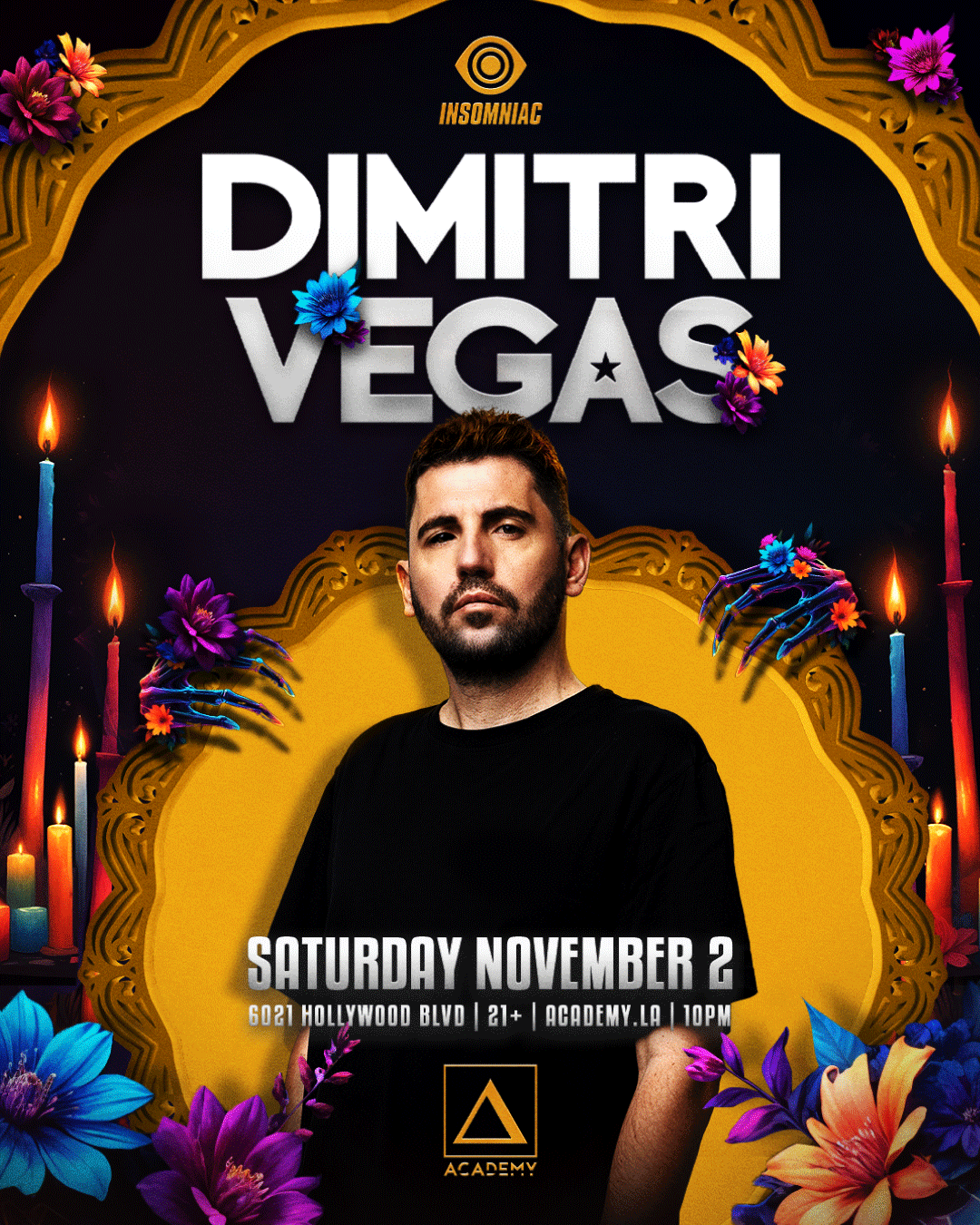 Dimitri Vegas Tickets at Academy Nightclub in Los Angeles by Academy | Tixr