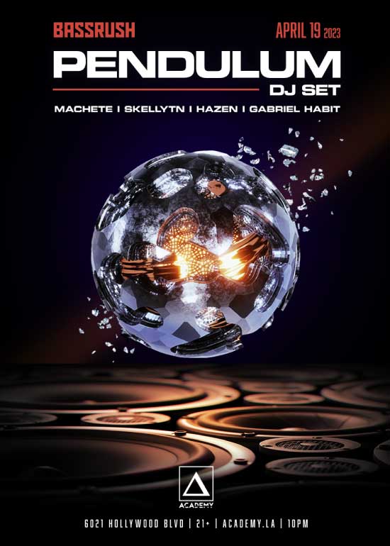 Pendulum (DJ Set) Tickets at Academy Nightclub in Los Angeles by ...