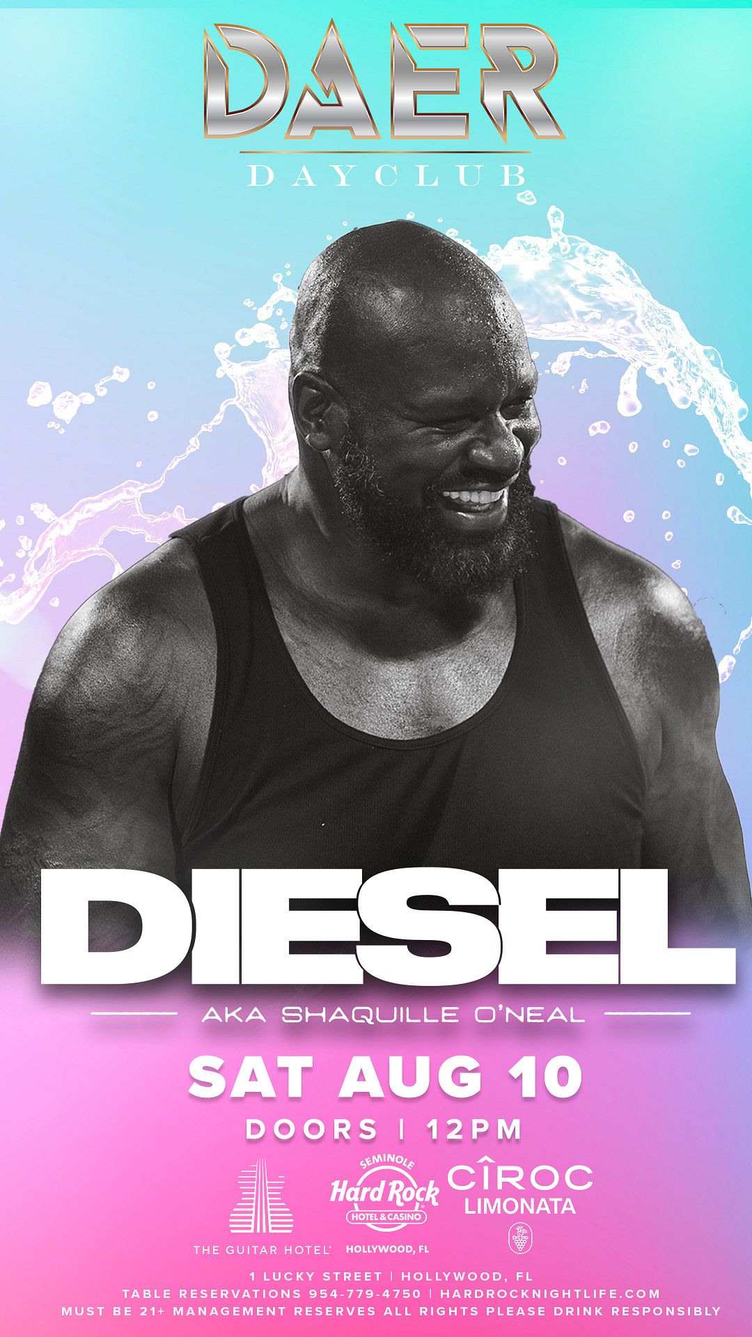 DJ DIESEL | DAER Dayclub Tickets at DAER Dayclub South Florida in ...