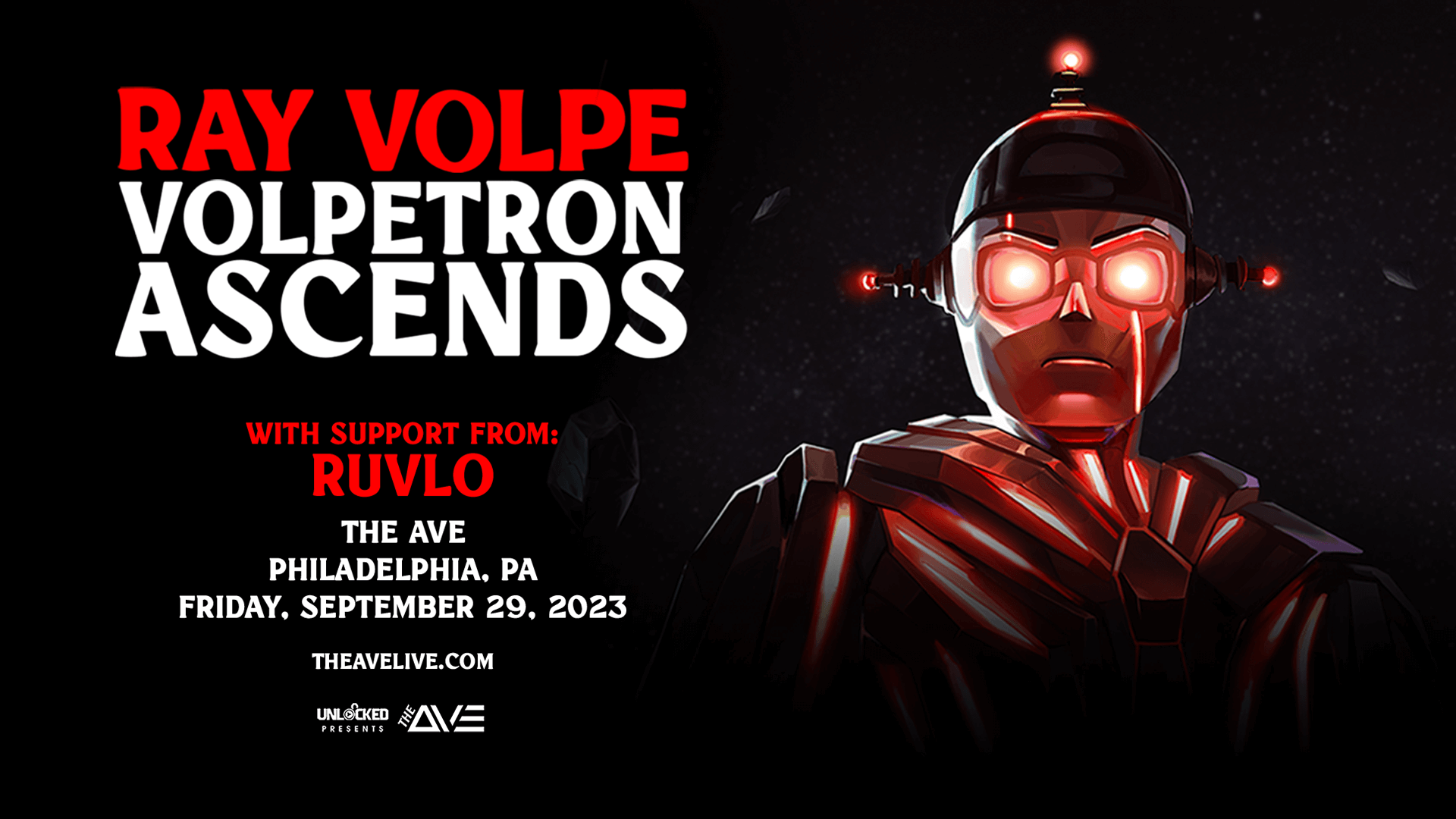 Ray Volpe Tickets at The Ave Live in Philadelphia by Unlocked Presents ...