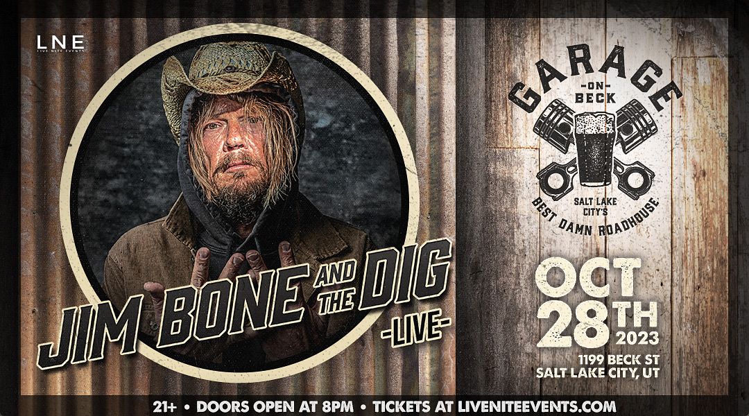 Jim Bone and the Dig at Garage on Beck Tickets at Garage On Beck in ...