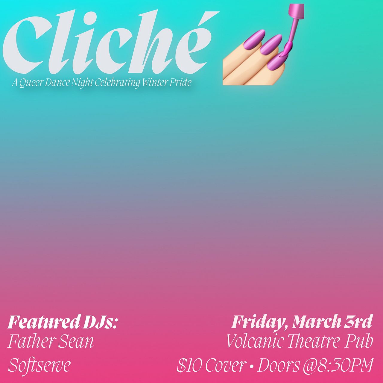 Cliche A Queer Dance Night Tickets at Volcanic Theater Pub in Bend by ...