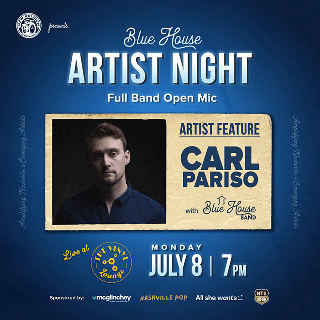 Blue House Artist Night 7/8 Tickets at The Vinyl Lounge in Nashville by ...