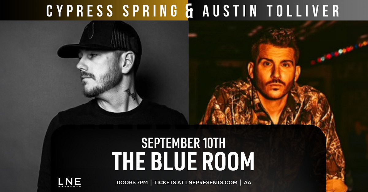 Cypress Spring & Austin Tolliver at The Blue Room Tickets at The Blue Room in Bellingham by LNE ...
