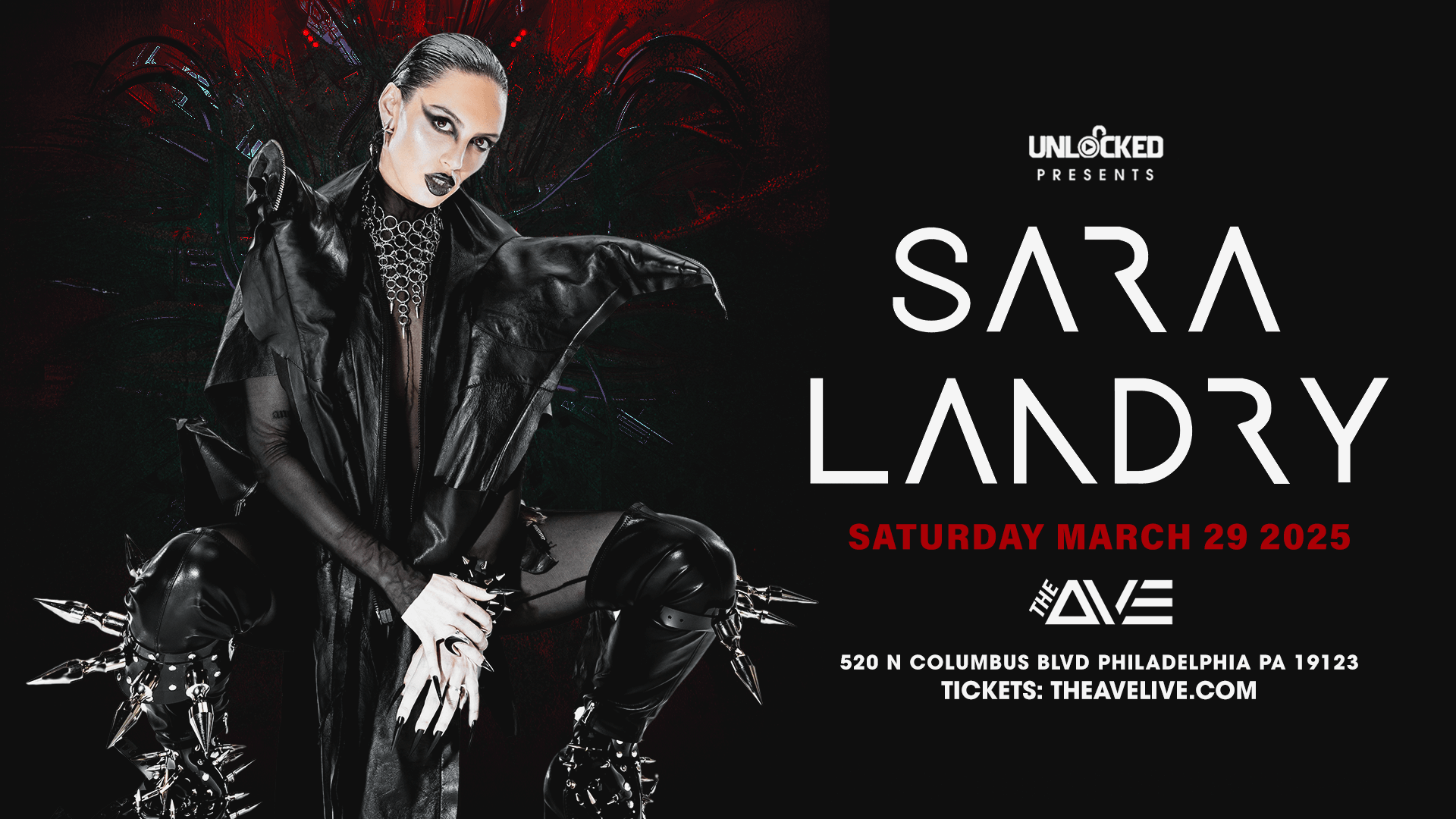 Sara Landry Tickets at The Ave Live in Philadelphia by Unlocked ...