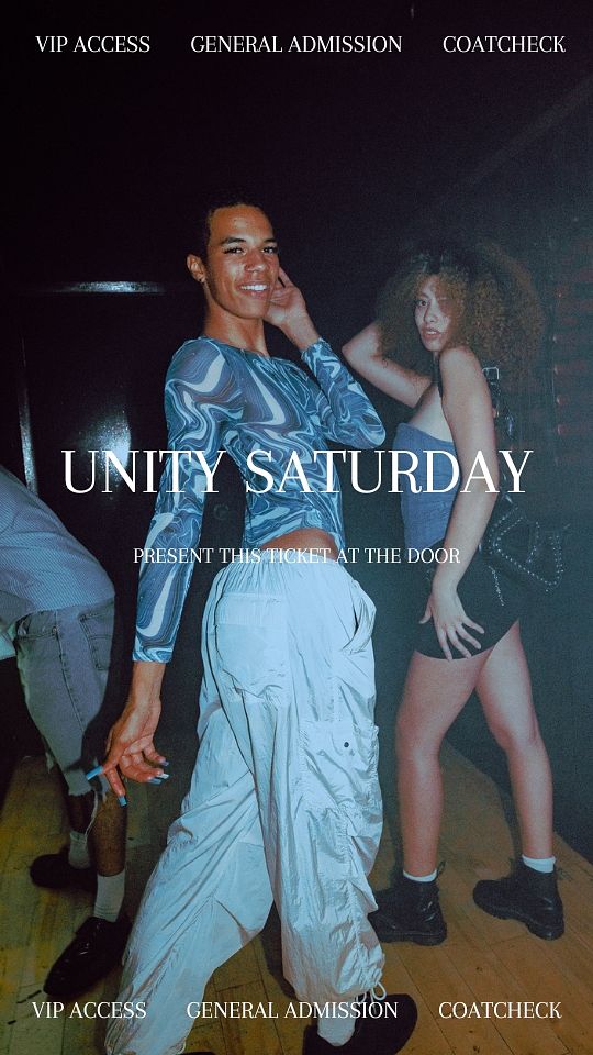 Unity - Saturday Tickets at Club Unity in Montréal by Club Unity | Tixr
