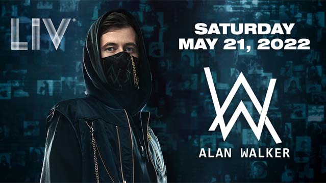 Alan Walker Tickets at LIV in Miami Beach by LIV | Tixr