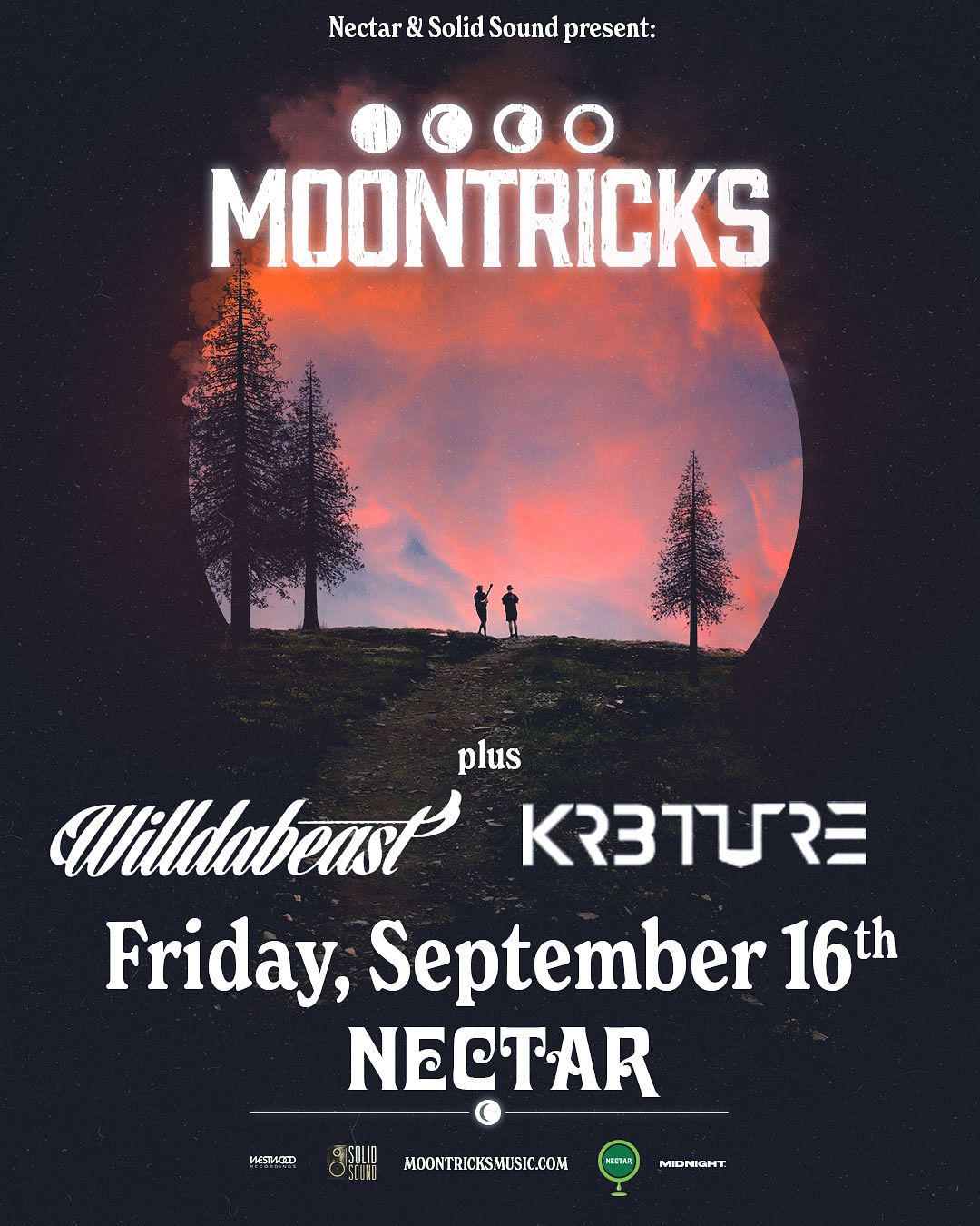 MOONTRICKS with KR3TURE & Willdabeast (DJ Set) Tickets at Nectar Lounge in Seattle by Nectar ...