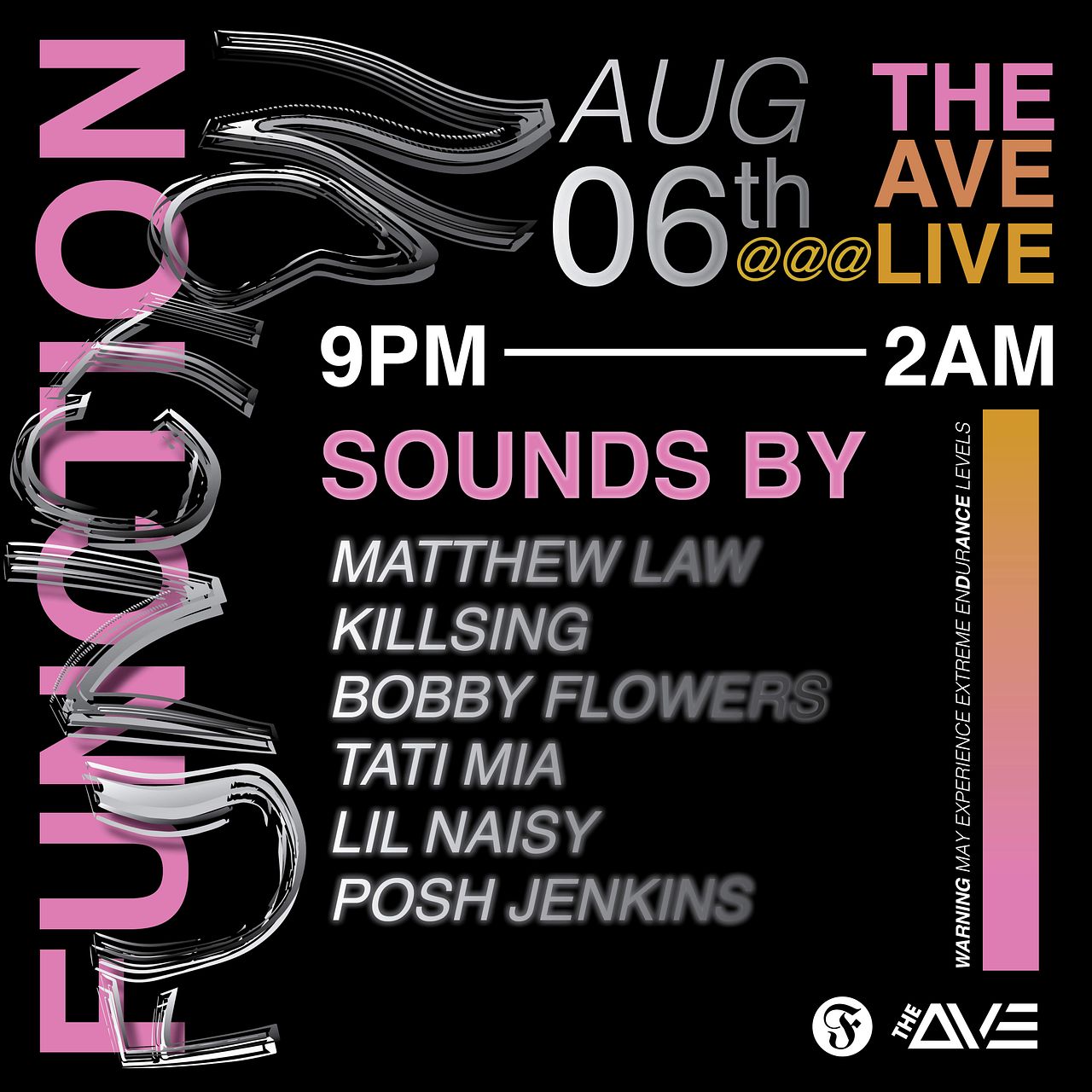 Function Tickets at The Ave Live in Philadelphia by Unlocked Presents ...