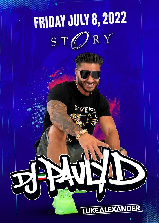 DJ Pauly D Tickets at Story Nightclub in Miami Beach by STORY | Tixr