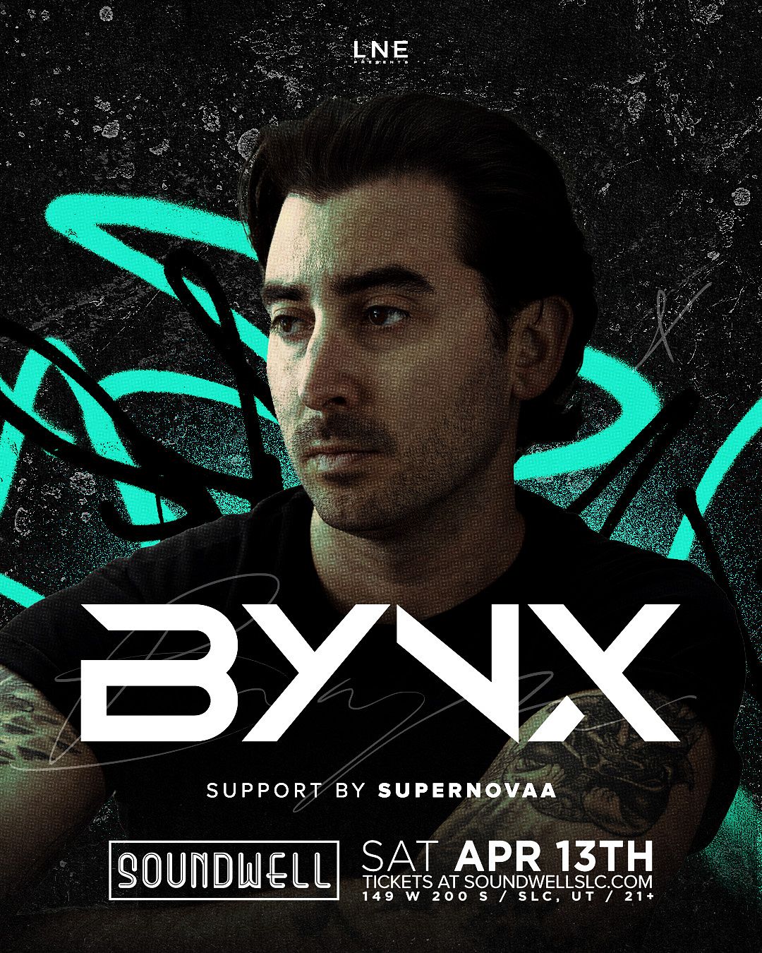 Bynx at Soundwell Tickets at Soundwell in Salt Lake City by LNE ...