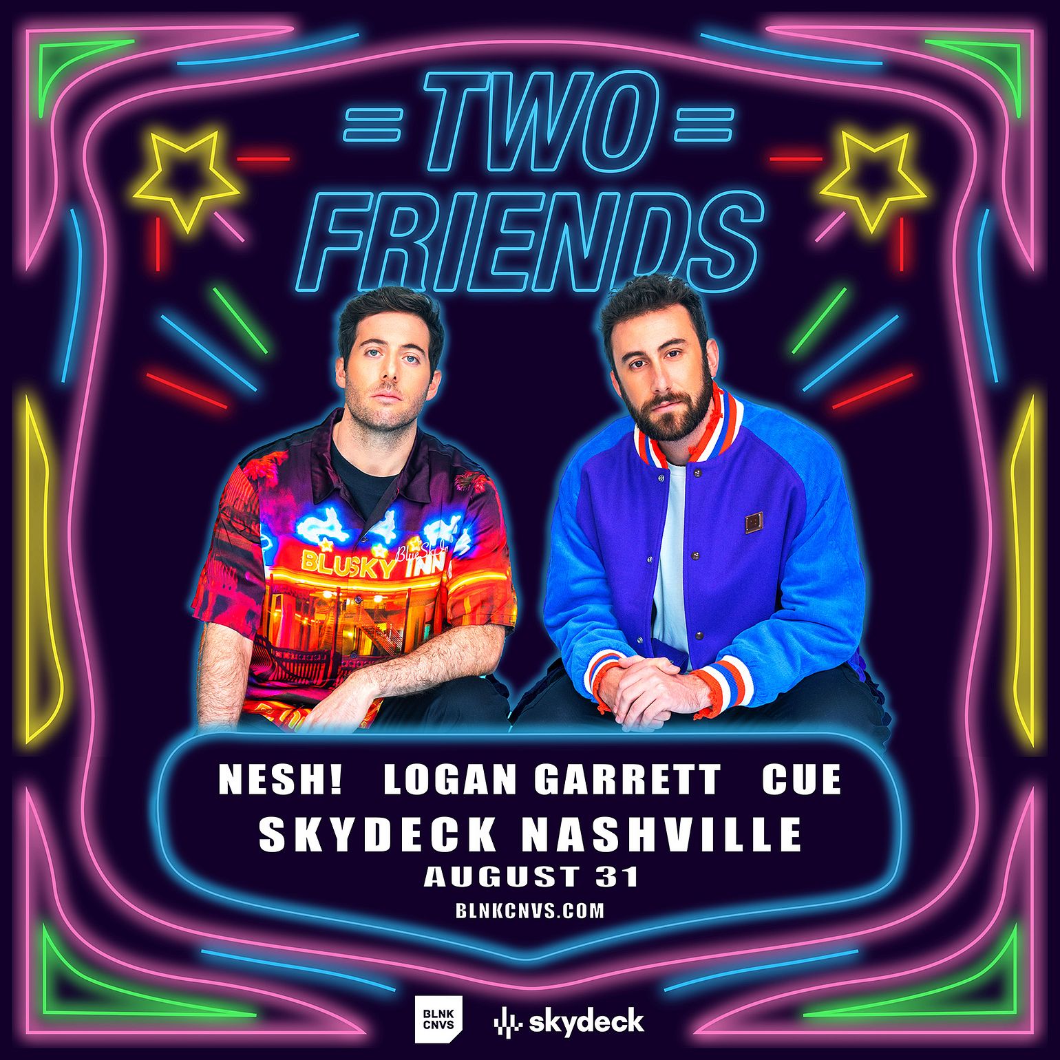 TWO FRIENDS @ SKYDECK Tickets at SkyDeck @ Assembly Food Hall in ...