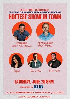 Peter the Persian Tickets at Ha Ha Comedy Club in Los Angeles by Haha ...