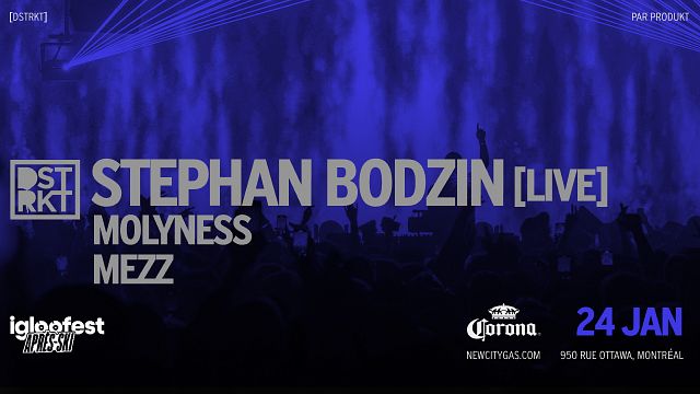 Stephan Bodzin [LIVE] Tickets at New City Gas in Montreal by New City ...