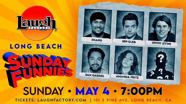 Sunday Funnies Tickets at Laugh Factory Long Beach in Long Beach by ...