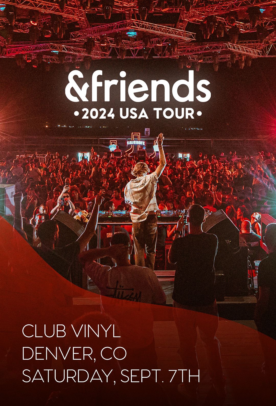 &friends -- USA Tour Tickets at Club Vinyl in Denver by Club Vinyl | Tixr