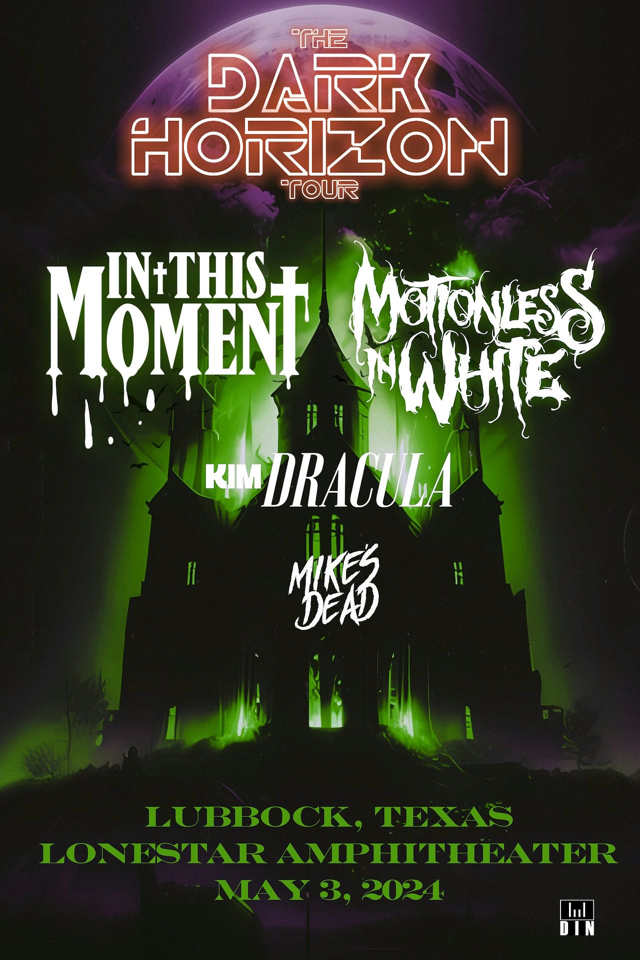 In This Moment and Motionless In White (Lubbock) Tickets at Lonestar ...
