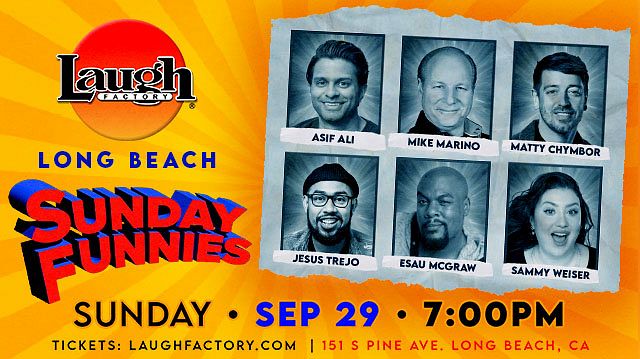 Sunday Funnies Tickets at Laugh Factory Long Beach in Long Beach by ...