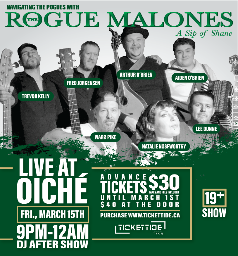 The Rogue Malones Tickets at OICHÉ in St.Johns by TicketTide Inc. | Tixr