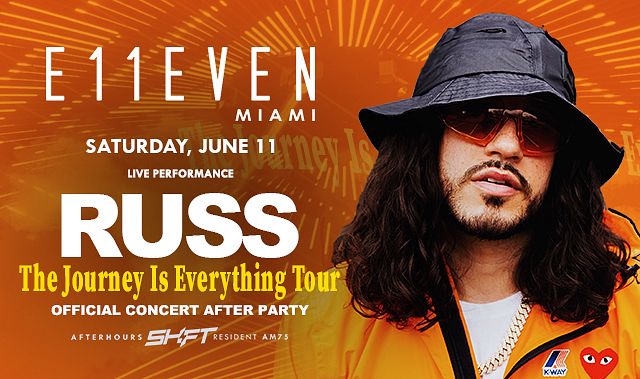 RUSS Tickets at E11EVEN Miami in Miami by 11 Miami | Tixr
