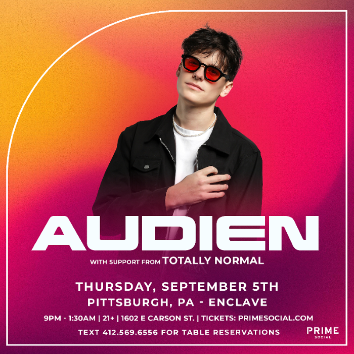 Audien @ Enclave Tickets at Enclave in Pittsburgh by Prime Social Group ...