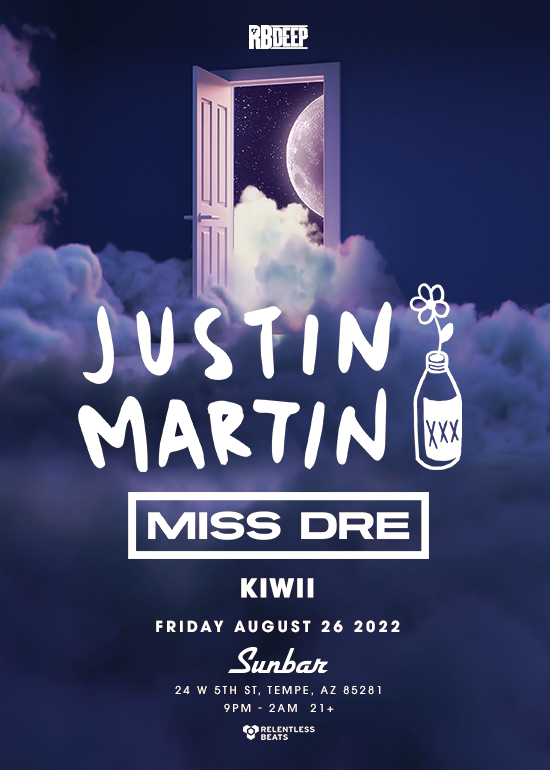 Justin Martin Tickets at Sunbar Tempe in Tempe by .Relentless Beats | Tixr