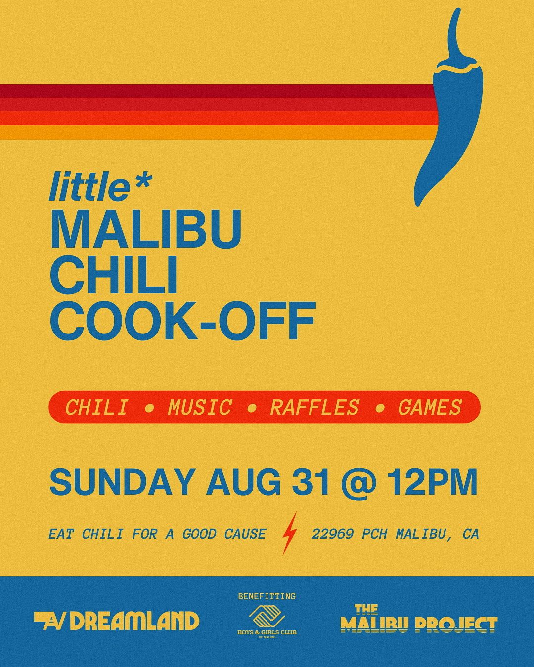 Little* Malibu Chili Cook-off Tickets at Aviator Nation Dreamland in ...