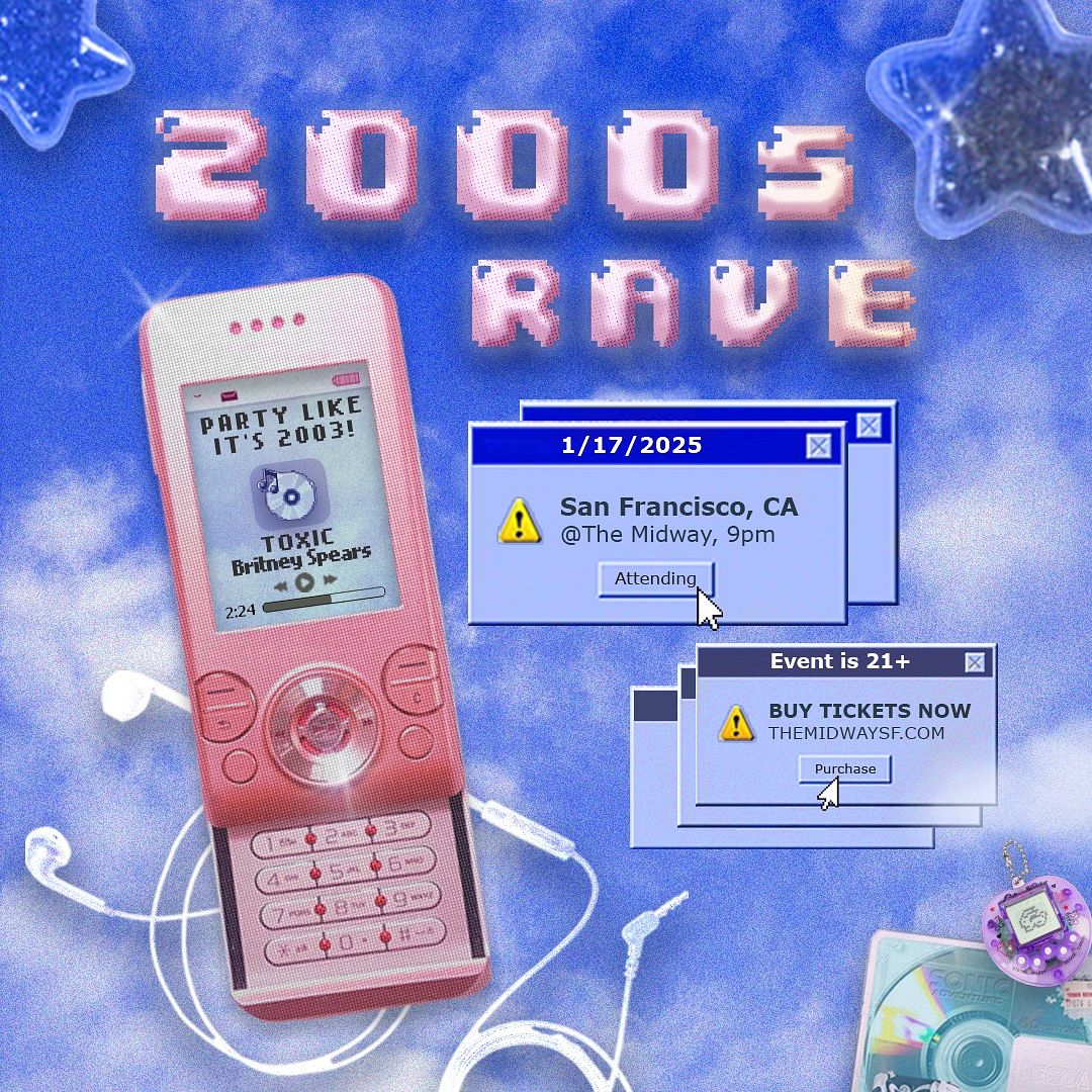 2000s Rave Tickets at The Midway in San Francisco by The Midway SF | Tixr