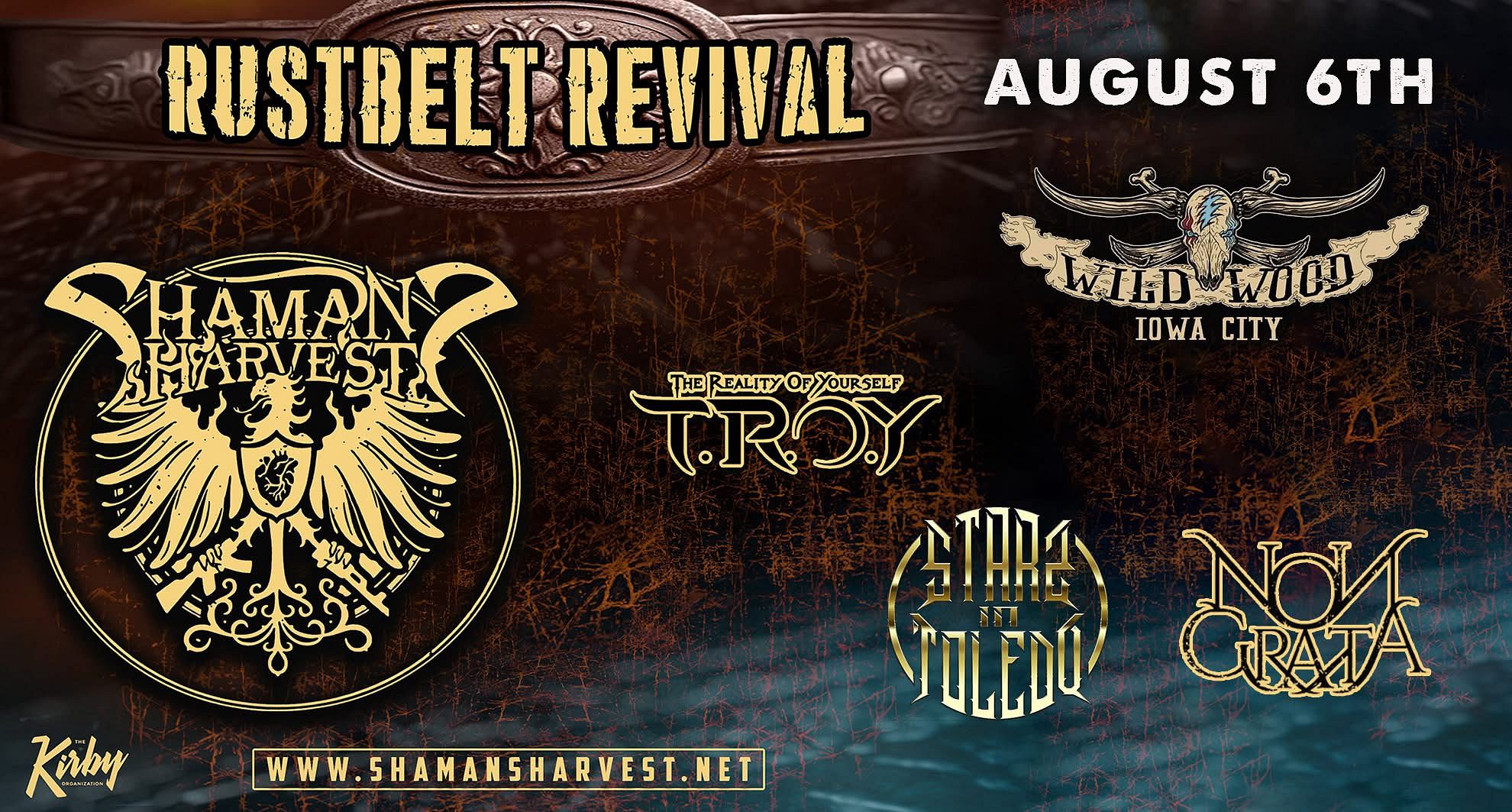 Shamans Harvest w/ T.R.O.Y., Stars In Toledo & NonGrata Tickets at ...