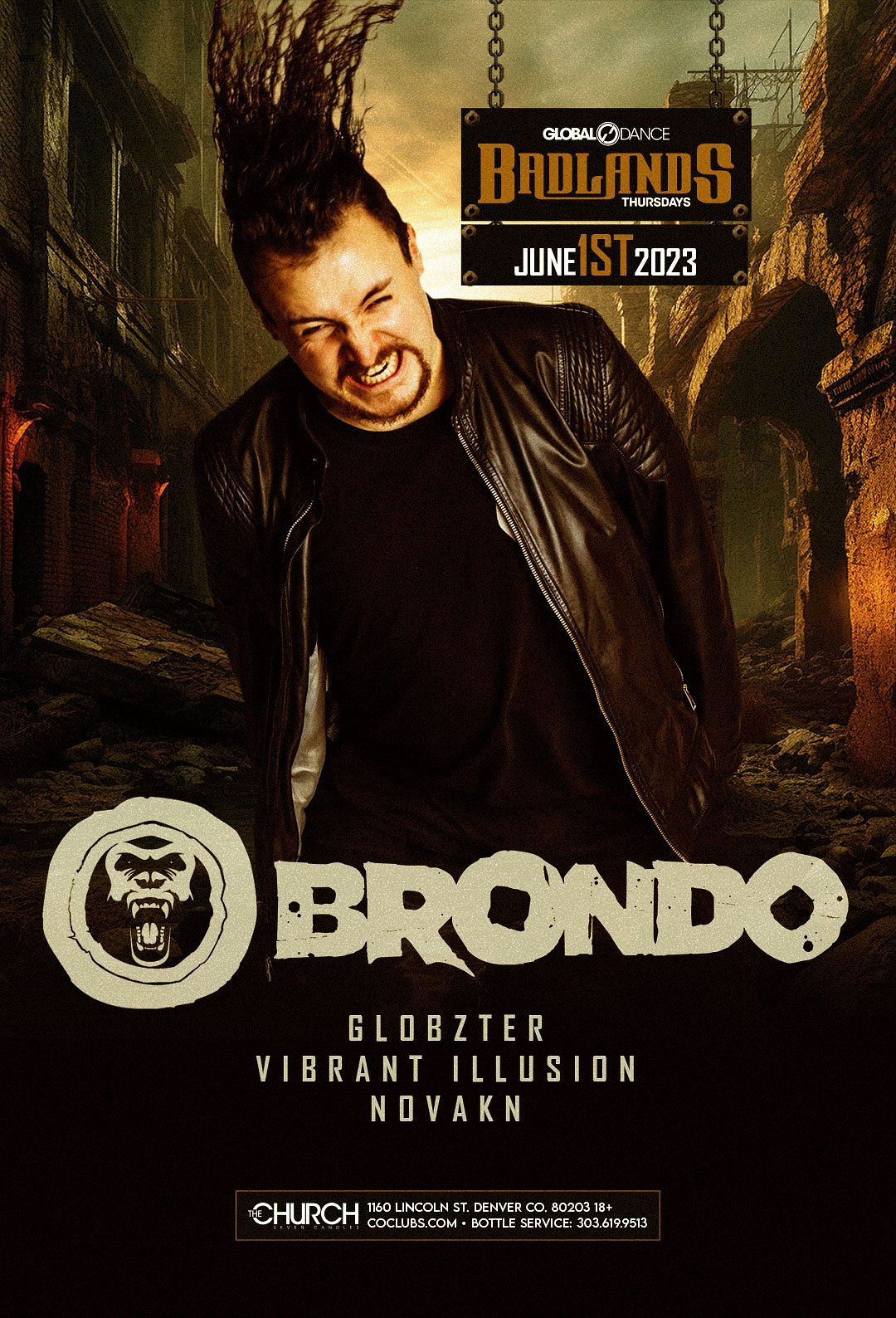 Brondo Tickets at The Church Nightclub in Denver by The Church ...