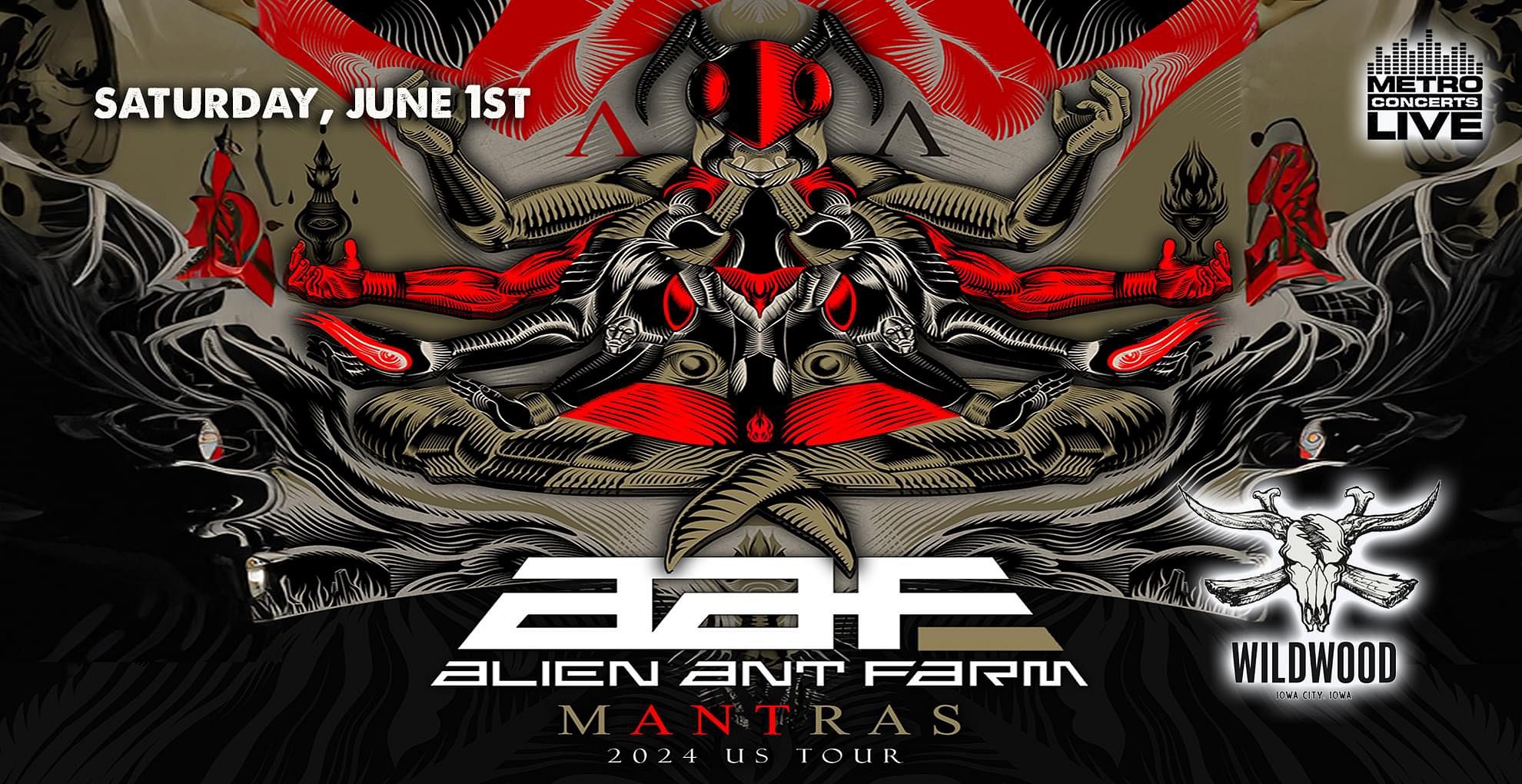 Alien Ant Farm at Wildwood Tickets at Wildwood in Iowa City by Wildwood ...