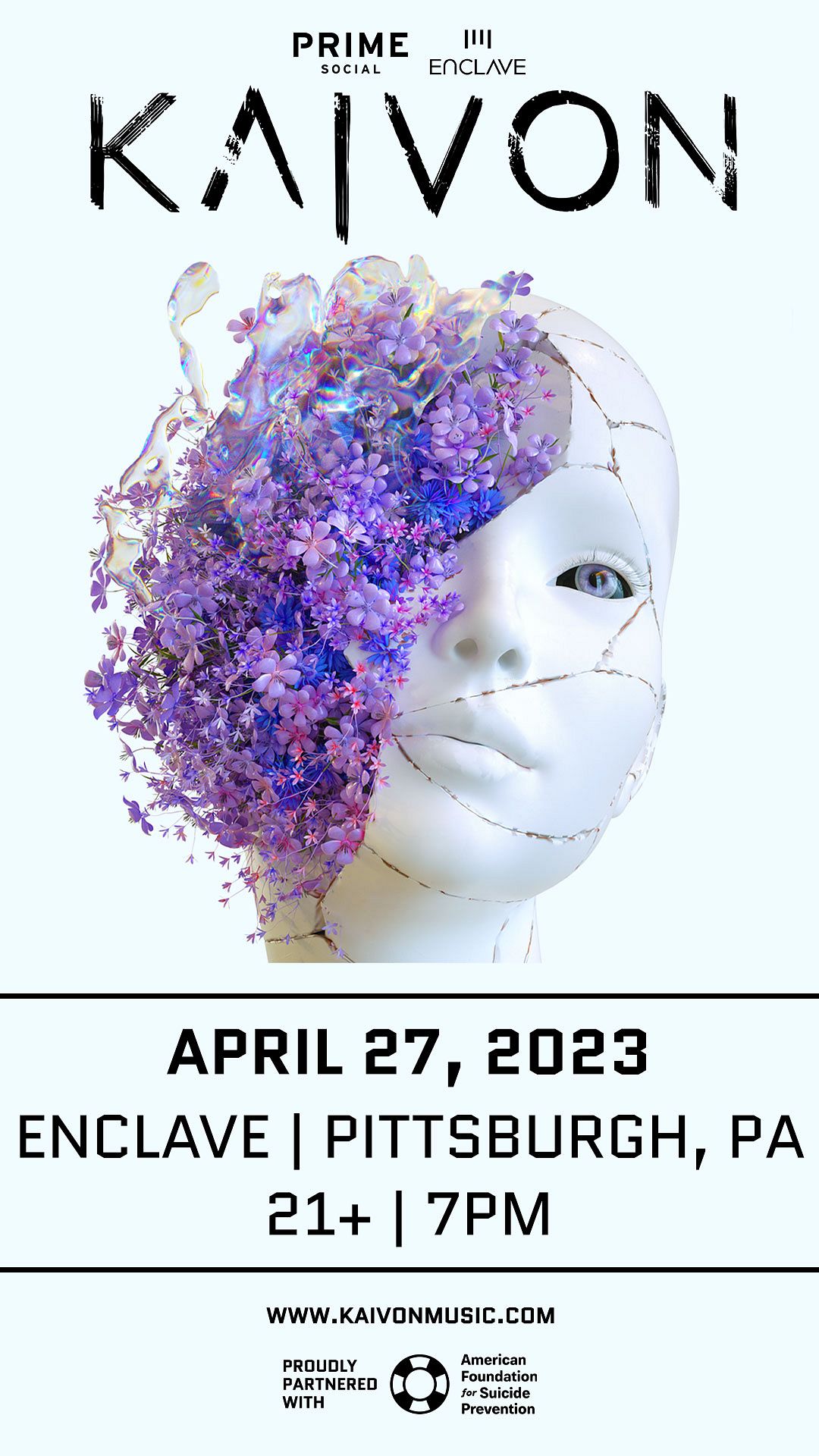 Kaivon Tickets at Enclave in Pittsburgh by Prime Social Group | Tixr