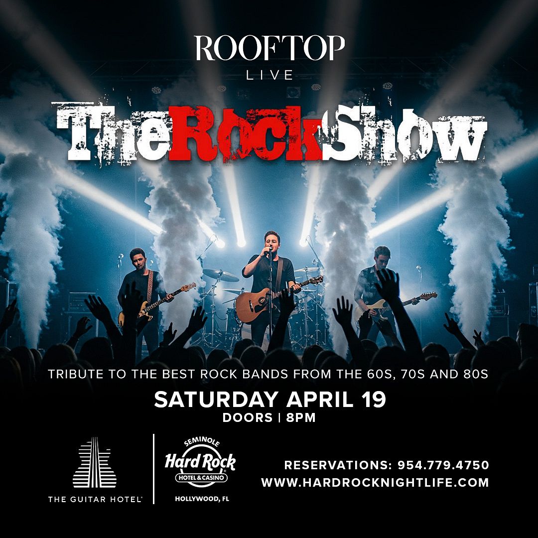 The Rock Show | Rooftop Live Tickets at Rooftop Live in Hollywood by ...