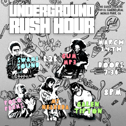 UNDERGROUND RUSH HOUR Tickets at The Guild Theatre in Menlo Park by The ...