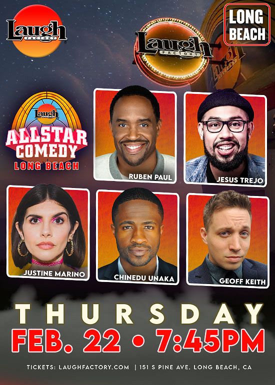 All Star Comedy Tickets at Laugh Factory Long Beach in Long Beach by ...
