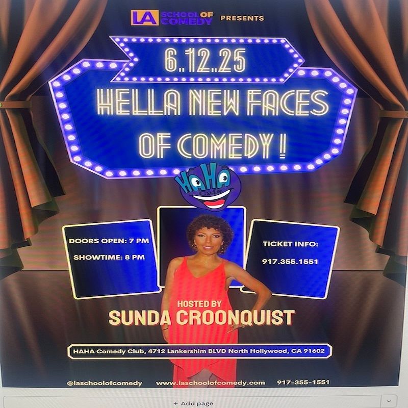 Hella New Faces Of Comedy Tickets at Ha Ha Comedy Club in Los Angeles by Haha Comedy Club | Tixr