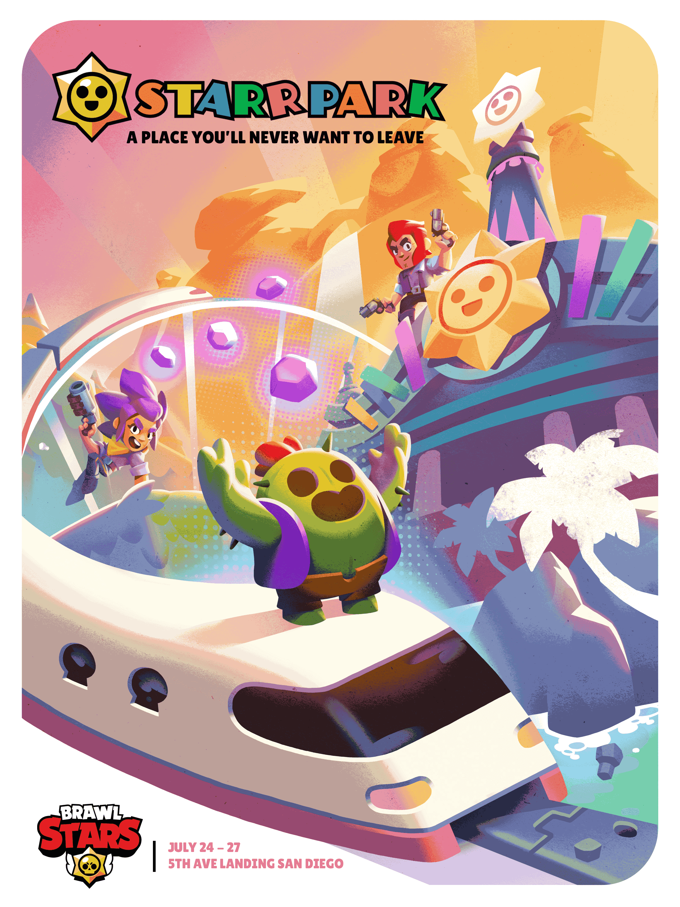 Brawl Stars: Pre-Register For Starr Park Tickets at 5th Avenue Landing ...
