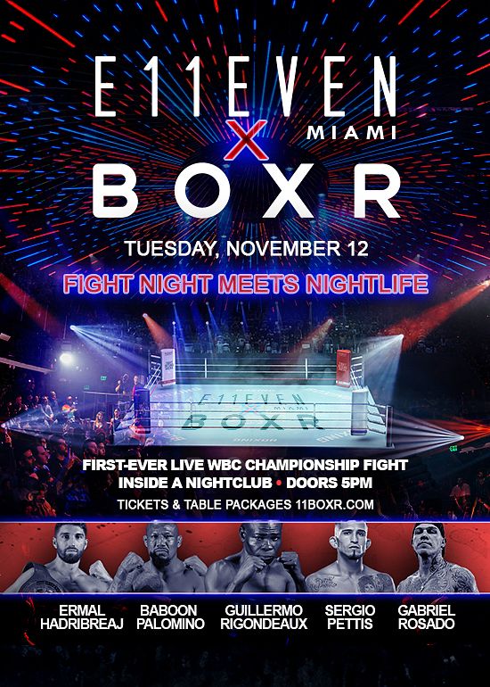 E11EVEN x BOXR: FIGHT NIGHT Tickets at E11EVEN Miami in Miami by 11 ...