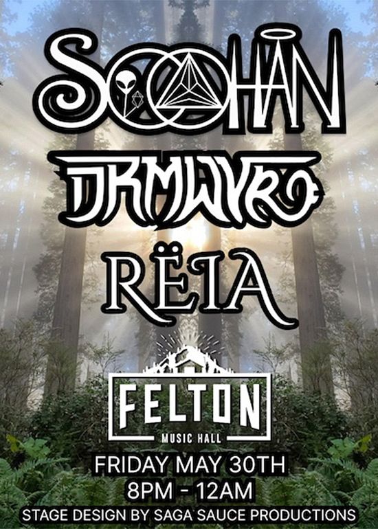 Soohan Tickets at Felton Music Hall in Felton by Felton Music Hall | Tixr