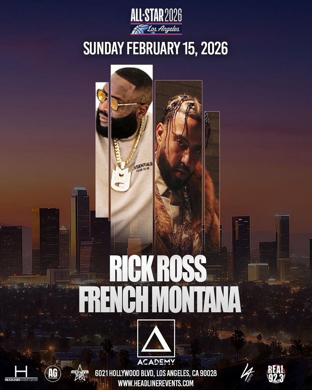 Rick Ross & French Montana Tickets at Academy LA in LOS ANGELES by ...